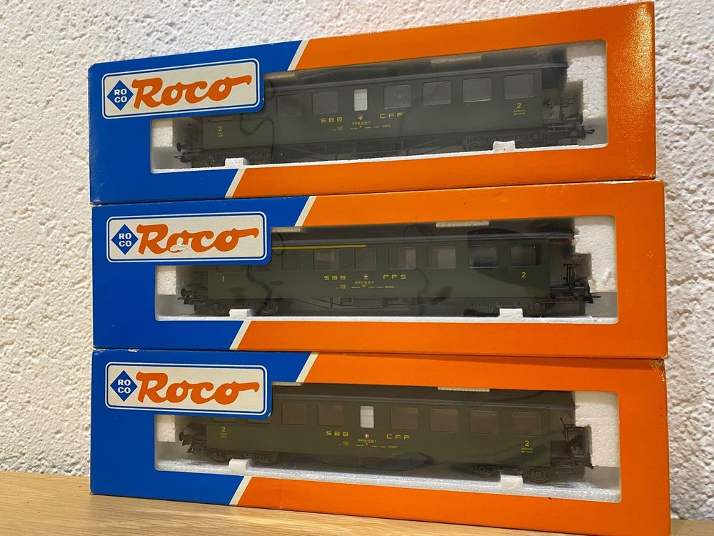 Roco Nr. 44731 2mal und 44730 1mal (Gebraucht) in für CHF 80 – nur ...