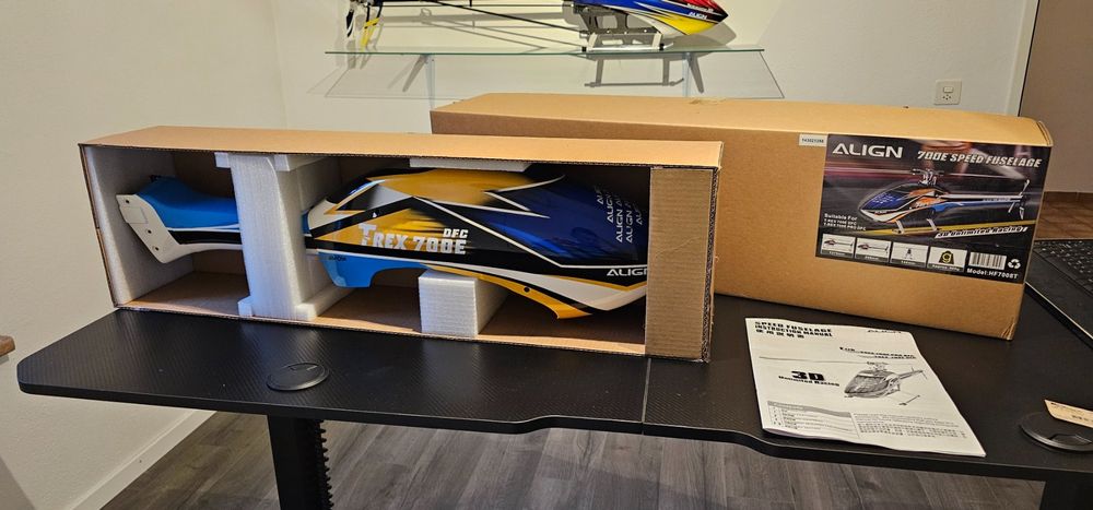 Align T rex 700E Speed Rumpf / Fuselage (Gebraucht) in ...