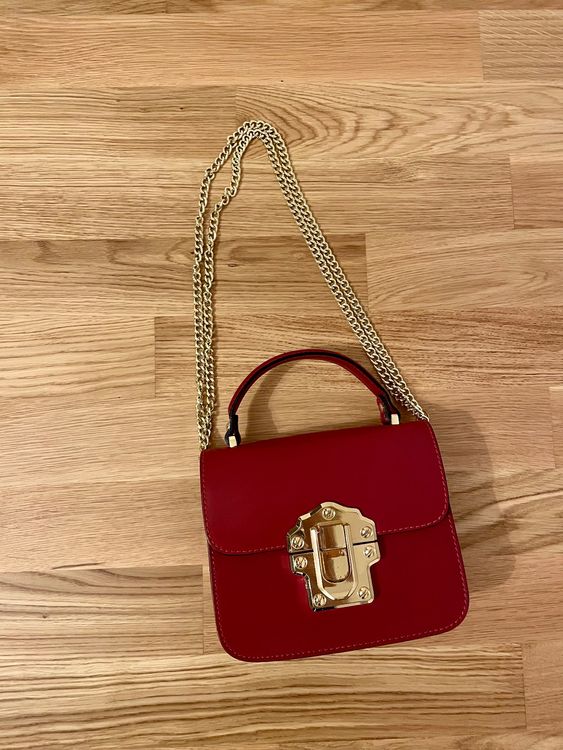 Leder Umhängetasche / Handtasche Piumelli - Made in Italy (Gebraucht ...
