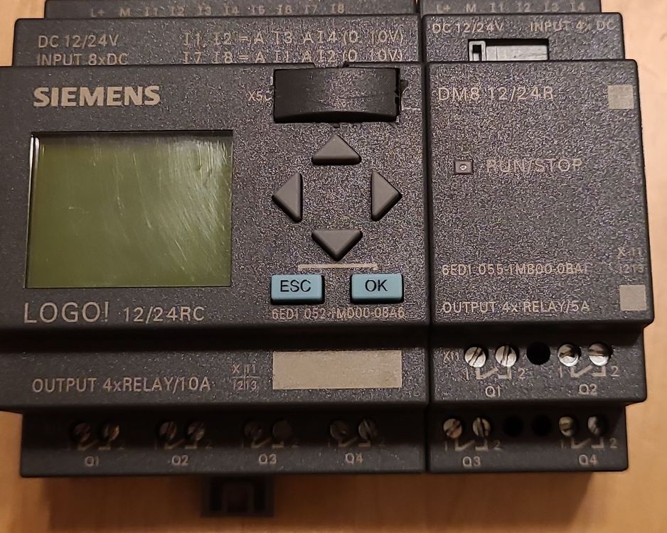 Siemens LOGO! 12/24RC + DM8 Modul (Gebraucht) in Samedan für CHF 30 ...