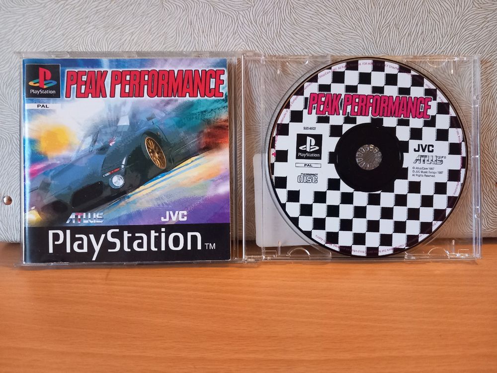 Jeu PS1 Peak Performance | Kaufen auf Ricardo