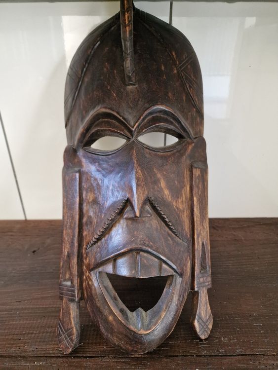 Holz Maske aus Kenya | Kaufen auf Ricardo