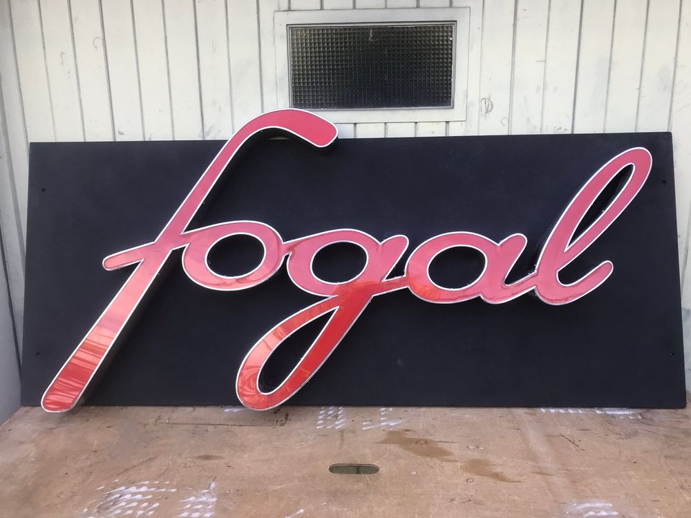 Fogal Leuchtreklame Werbung Marke Fogal 1.9*0.9 Meter Antik | Kaufen ...