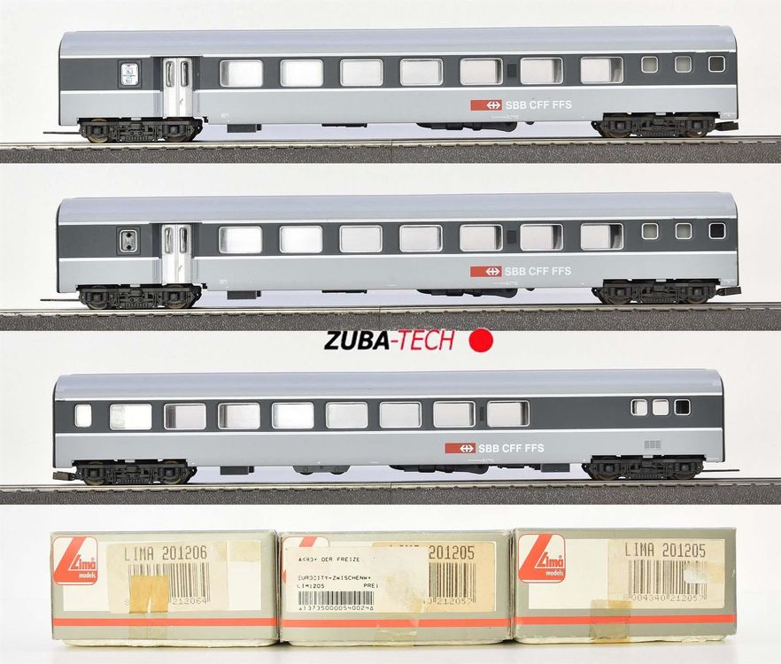 Lima 3x Personenwagen der SBB H0 GS OVP | Kaufen auf Ricardo