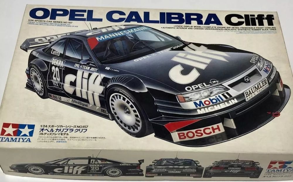 Opel Calibra Cliff DTM - Tamiya 1/24 - Decals Defekt (Neu (gemäss ...