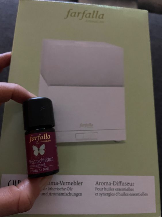 Farfalla Aroma Vernebler Cube (Gebraucht) in Märstetten für CHF 40 – mit Lieferung auf Ricardo ...