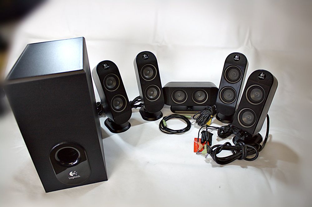 Logitech X-530 5.1 Surround-Lautsprechersystem (Gebraucht) in ...