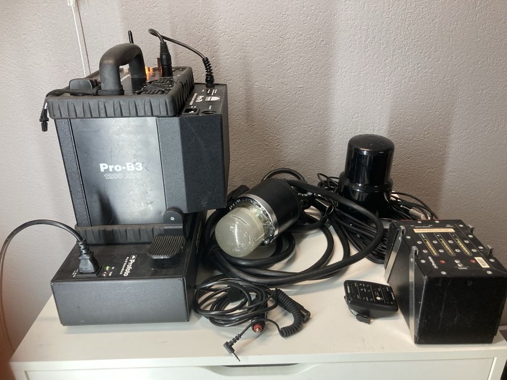Profoto Pro-B3 1200 Air Generator mit allem Zubehör! | Kaufen auf Ricardo