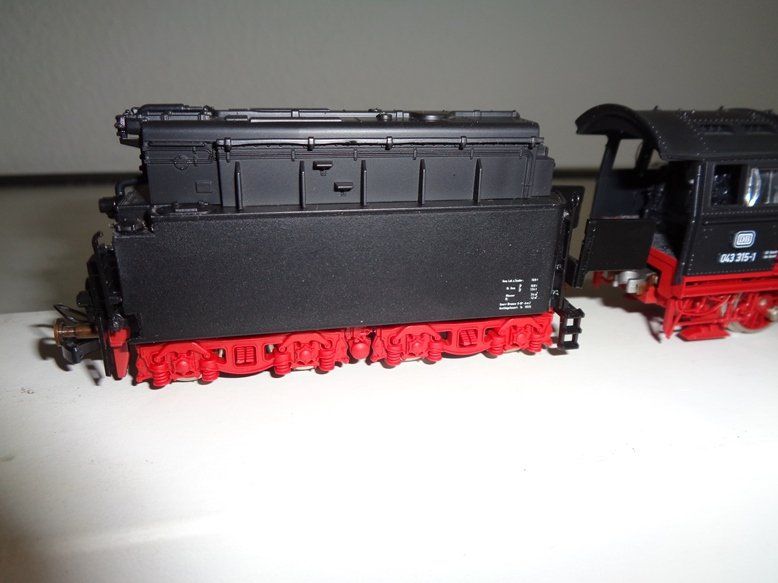 Roco 04126 A Dampflokomotive DB BR 43 schwarz HO DC analog (Gebraucht ...