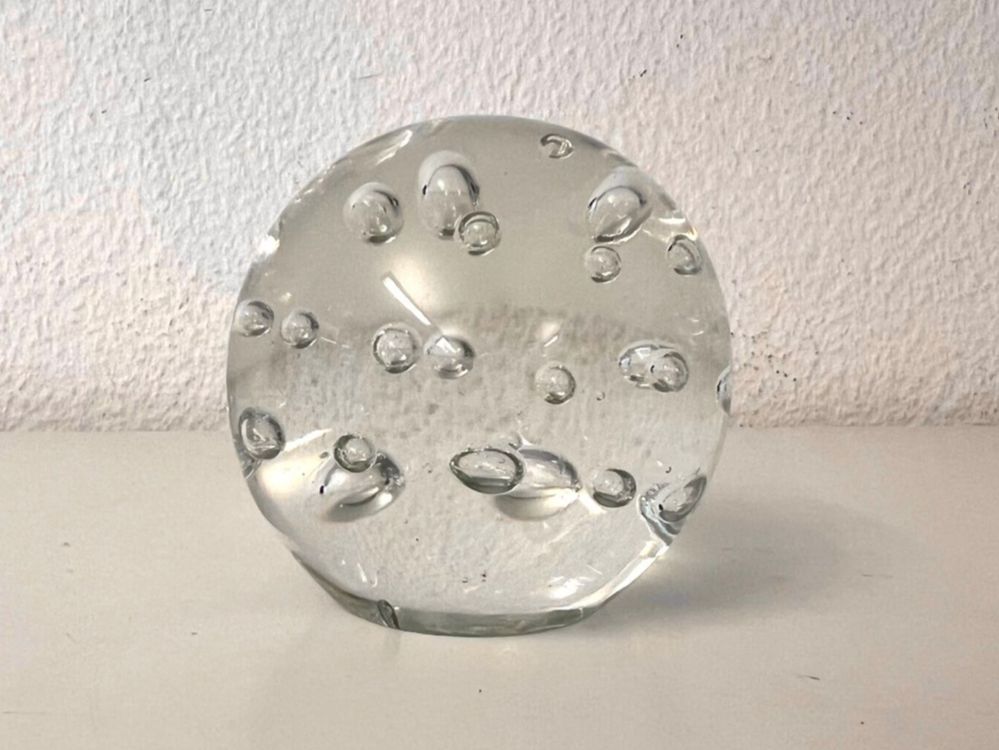 Briefbeschwerer Effektraumglaskugel Glass Paperweight, 7cm (Gebraucht) in Zürich für CHF 22 ...