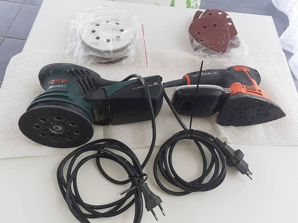 2 Schleifer. Bosch und Black & Decker (Gebraucht) in Courfaivre für CHF ...