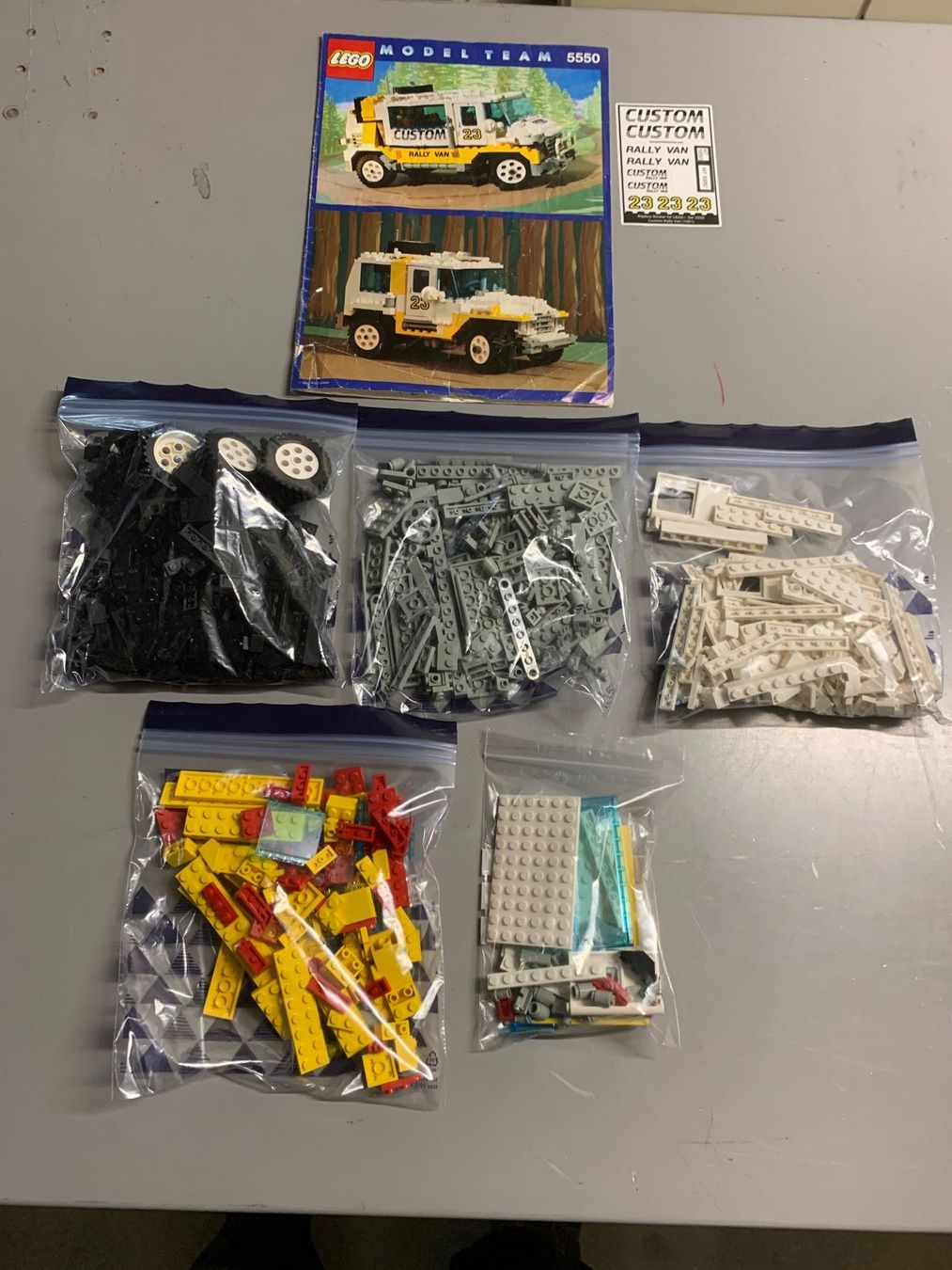 Lego Model Team 5550 Custom Rally für beide Varianten. (Gebraucht) in ...