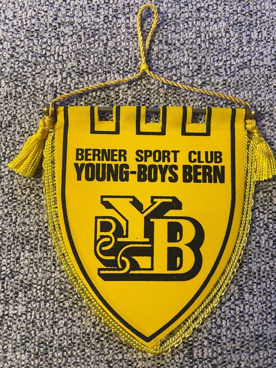 BSC YOUNG BOYS BERN WIMPEL YB 80er | Kaufen auf Ricardo