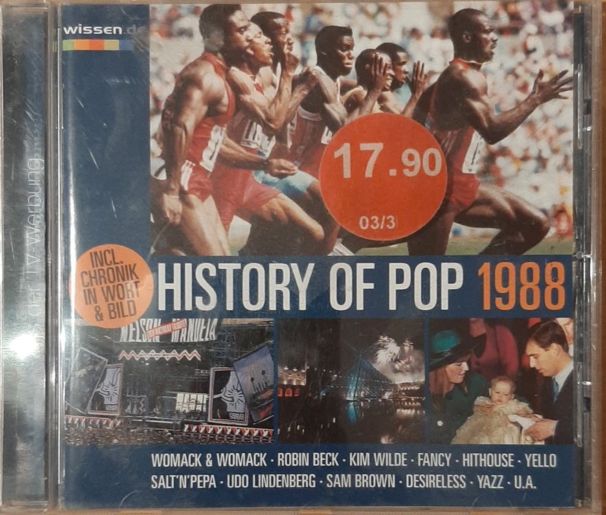 History Of Pop 1988 , CD, Hit Compilation, Sampler | Kaufen auf Ricardo