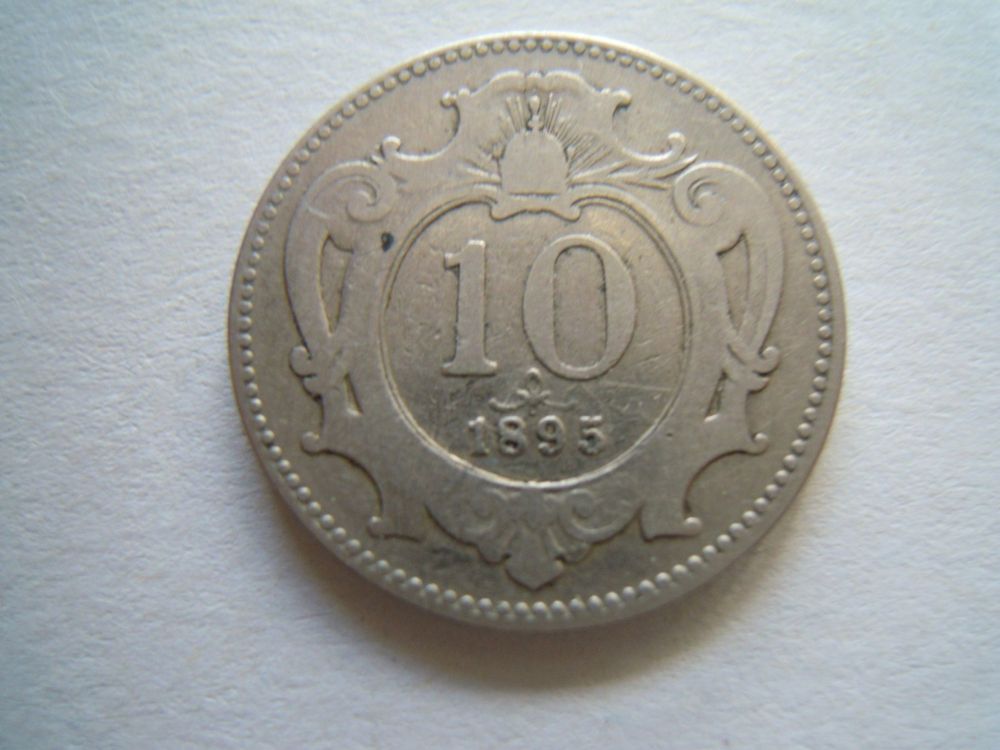 Oesterreich, 10 Heller 1895 | Kaufen auf Ricardo