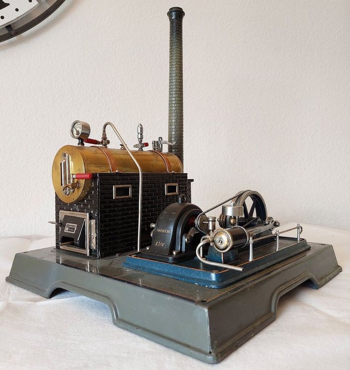 Grosse Dampfmaschine Märklin mit Dynamo Echtdampf Live Steam | Kaufen ...