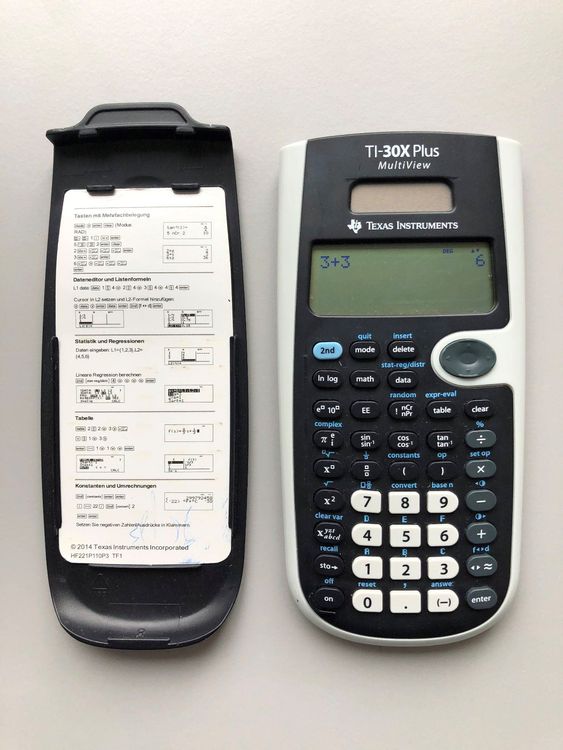 Texas Instruments TI-30X Plus Multiview (Gebraucht) in Birsfelden für ...