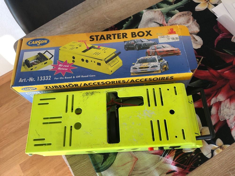 Rc nitro Starter Box (Gebraucht) in Fislisbach für CHF 4 – mit ...