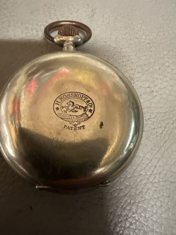 H. Rosskopf & Co. Patent Taschenuhr Antiquität Rarität! (Gebraucht) in ...