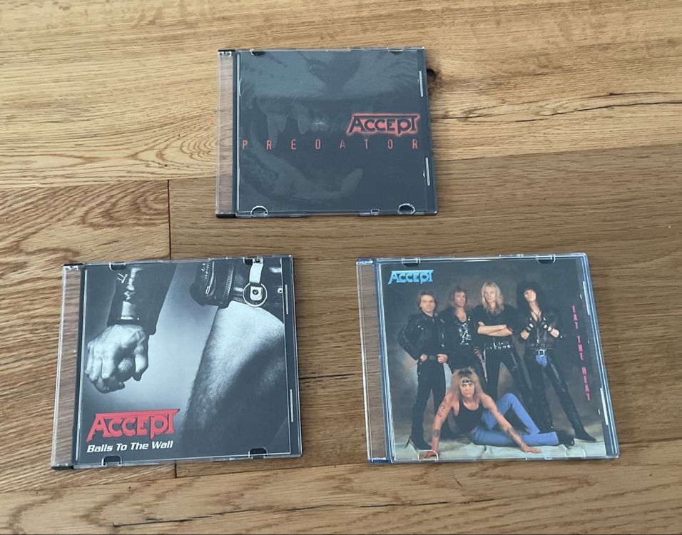 Accept CDs - Predator, Balls to the Wall etc. (Gebraucht) in Jegenstorf für CHF 3 – mit ...