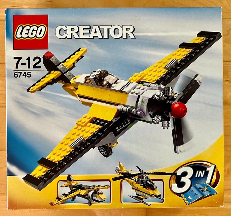 LEGO Creator 6745 - Gelbe Flieger (neuwertig & vollständig) (Neu ...