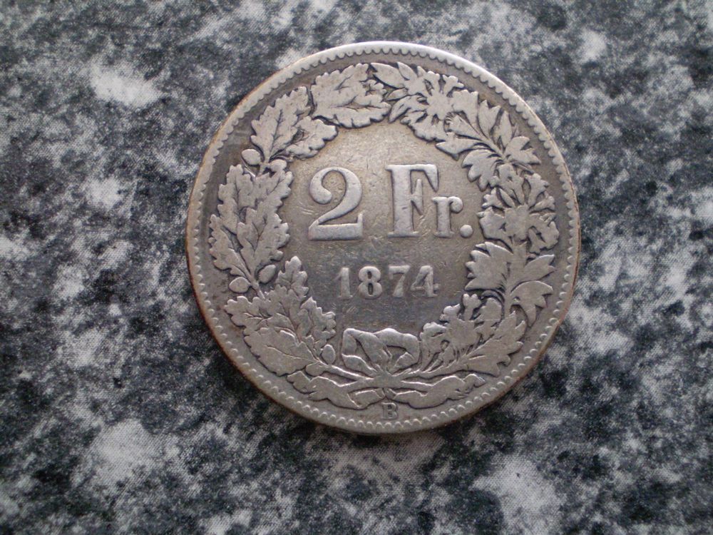 2 Fr.1874 !!! Rar !!! ab 1.- !!! (Gebraucht) in Dierikon für CHF 7 – mit Lieferung auf Ricardo ...