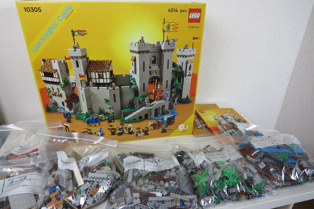 LEGO Castle Lion Knight's Castle - Set 10305 (Gebraucht) | Kaufen auf ...