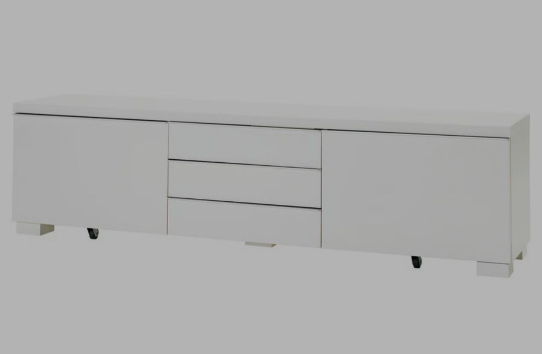 Tv Möbel, Sideboard, Ikea Besta burs, weiss (Gebraucht) in Niederbipp ...