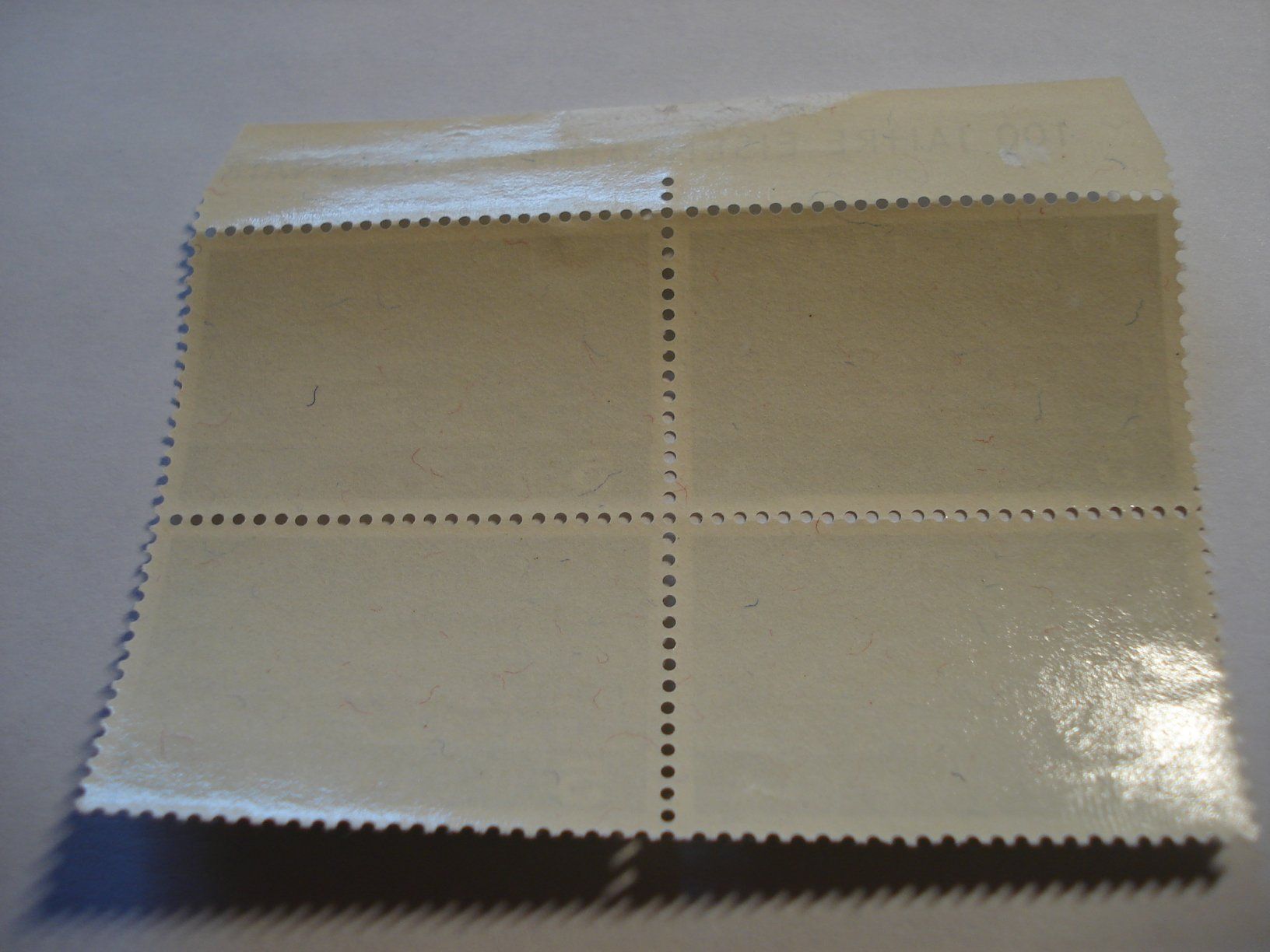 4erblock 1947, 5 Rp Dampflok, mit Abart fehlende Speiche ** (D'occasion ...