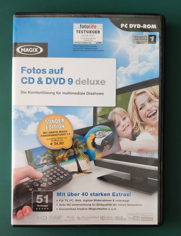 Fotos auf CD & DVD 9 / Magix / Windows 7 (Gebraucht) in Volketswil für ...