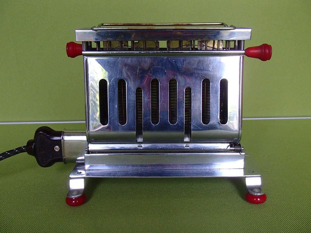Vintage Toaster OMEGA Bakelit Griffe rot (Gebraucht) in Schöfflisdorf ...