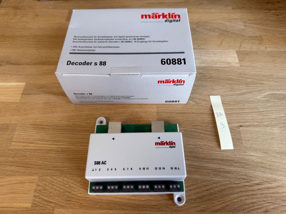 Märklin 60881 Decoder s88 MFX Gebraucht - Occasion 3 | Kaufen auf Ricardo