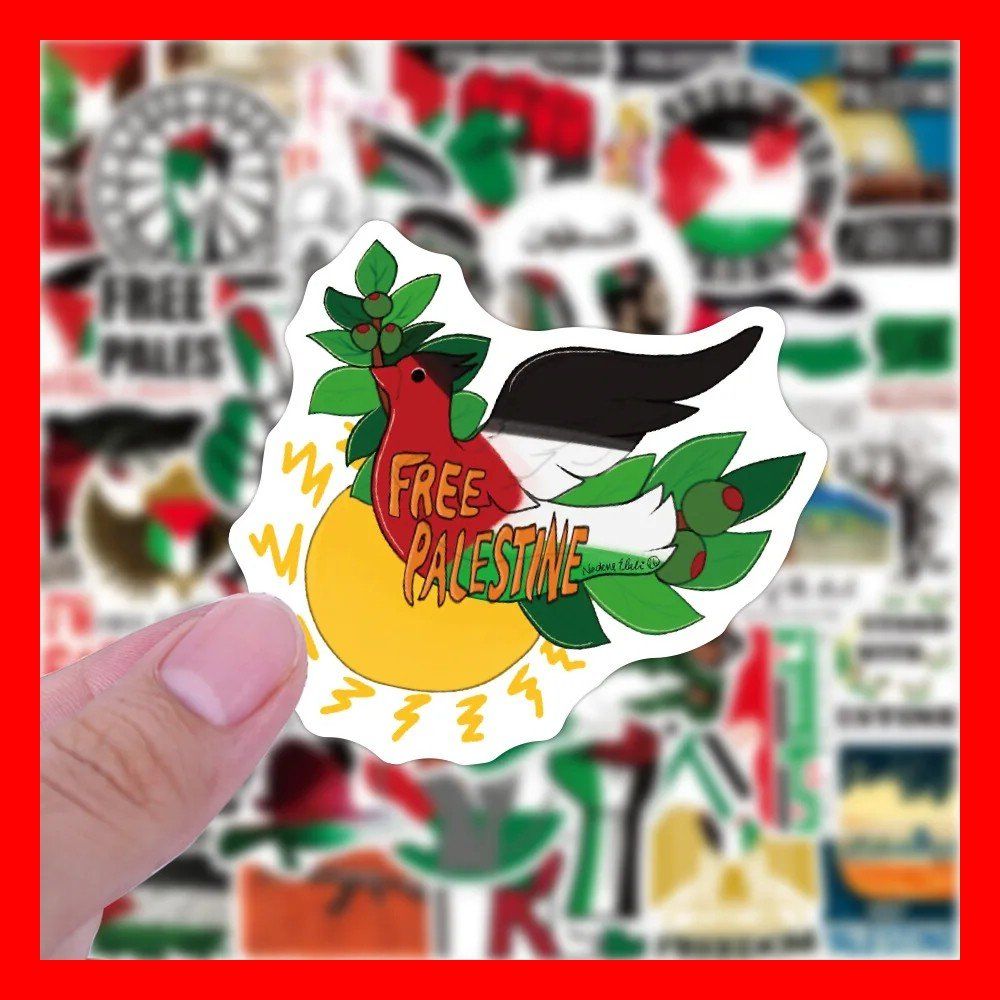 free Palestine Palästina Frieden Israel 50 tlg Stickerset (Neu und ...