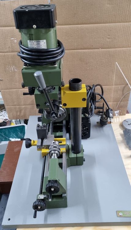 Drehbank mit Fräsbohrmaschine Proxxon PD PF 210 (Gebraucht) in Rüegsau ...