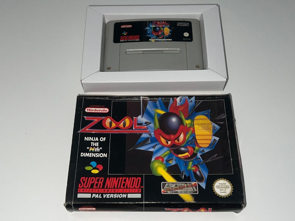 SNES Spiel - Zool: Ninja of the Nth Dimension (OVP) (Gebraucht) in ...