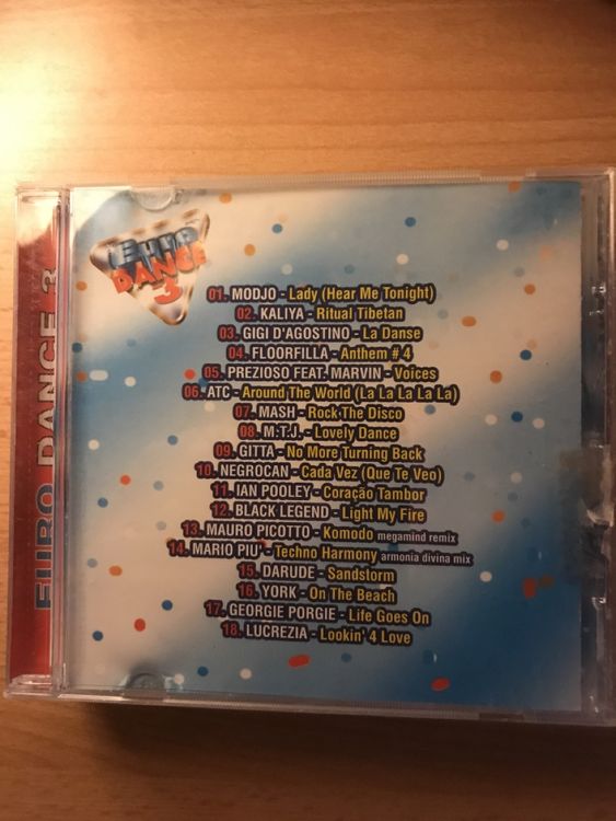 Euro Dance 2 - CD Compilation - Guter Zustand 💿🎵🎶 (Gebraucht) in Giswil für CHF 10 – mit ...