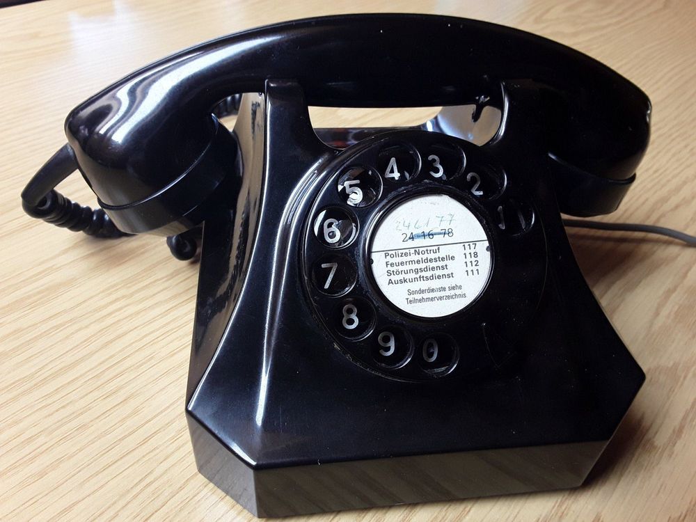 Telefon - Wählscheibe - Vintage - 60er! (Gebraucht) in Münchenstein für ...