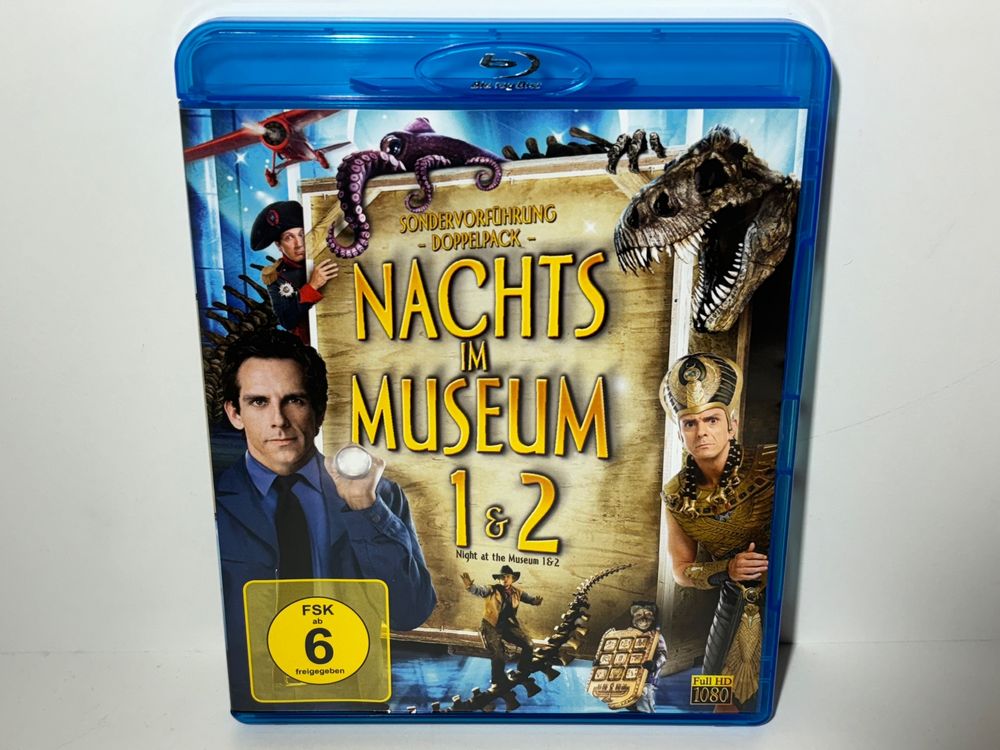 Nachts im Museum 1+2 Blu Ray (Gebraucht) in Wilderswil für CHF 5.9 – mit Lieferung auf Ricardo ...