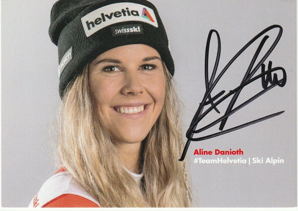 Aline Danioth / Originalautogramm (Gebraucht) in Schwyz für CHF 5 – mit ...