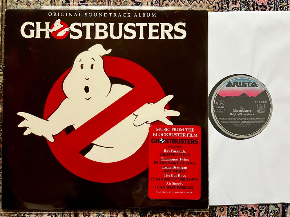 Ghostbusters Original Soundtrack LP GEWASCHEN Ray Parker Jr. (Gebraucht ...