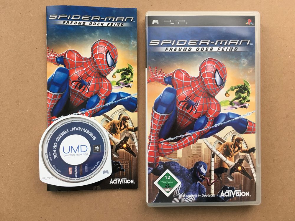 Spider-Man: Freund oder Feind für PSP (Gebraucht) in St.Gallen für CHF ...
