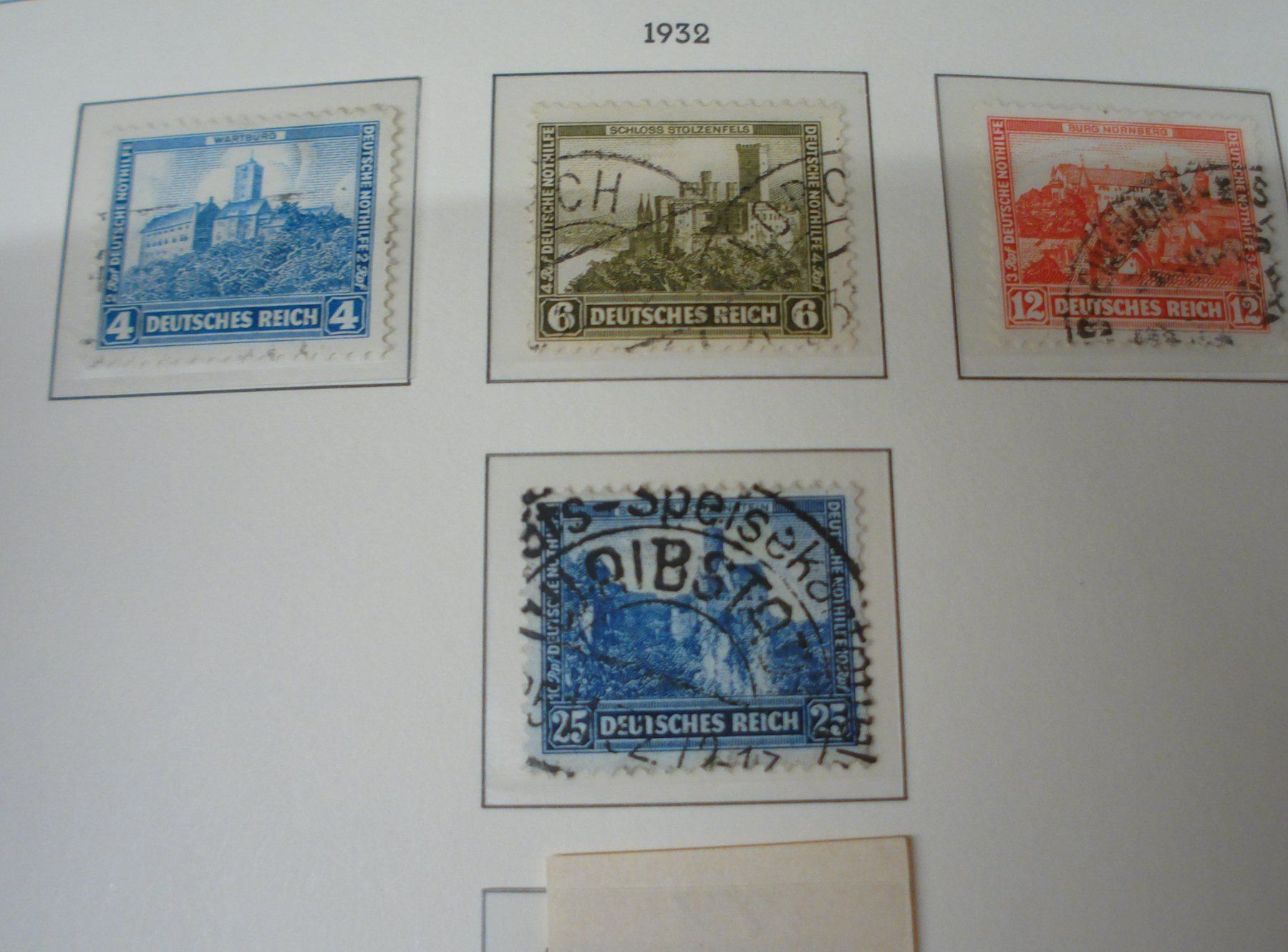 Dt Reich, Lot Marken Nothilfe 1930/31/32, gestempelt (Gebraucht) in ...