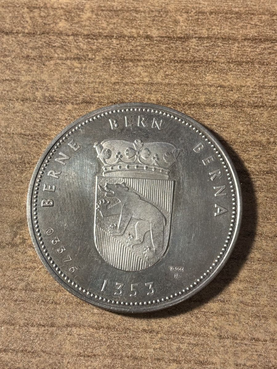 Medaille ALBRECHT VON HALLER1708-1777 -Bern.Silber (Neu (gemäss ...