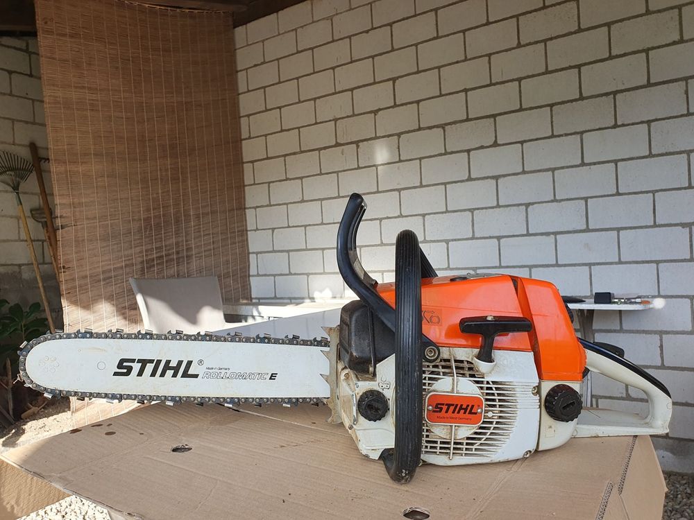 Stihl 034 AV Super electronic quickstop Kettensäge (Gebraucht) in ...