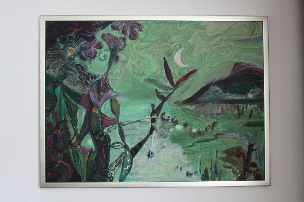 Gemälde von G. Veraguth 85x115 cm (Gebraucht) in Reinach für CHF 100 ...