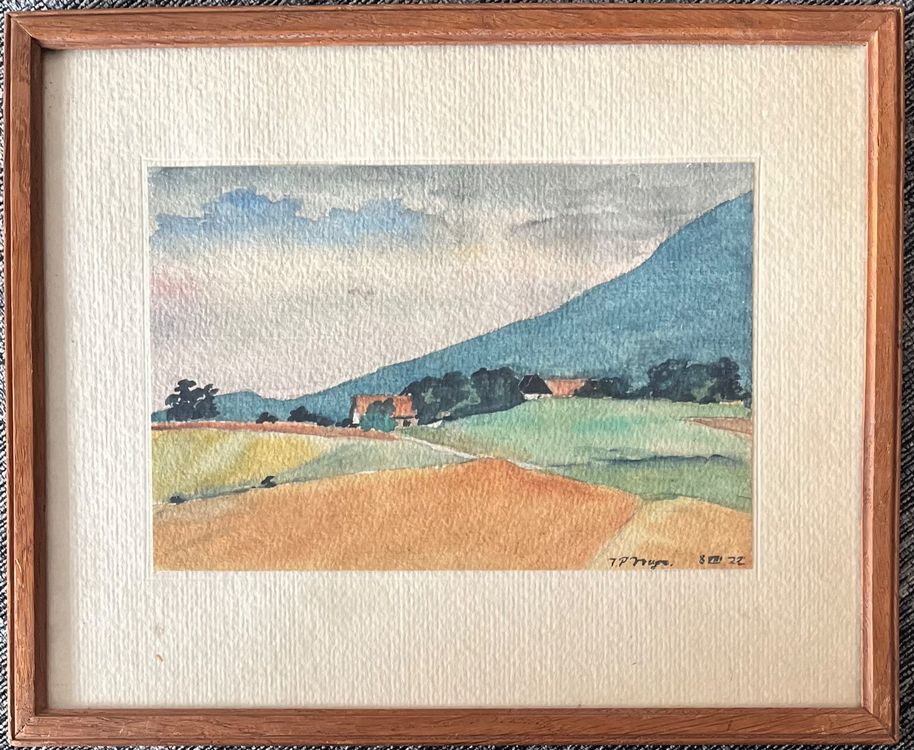 20. er Jahre Landschaft Aquarell, Unl. sig. | Kaufen auf Ricardo