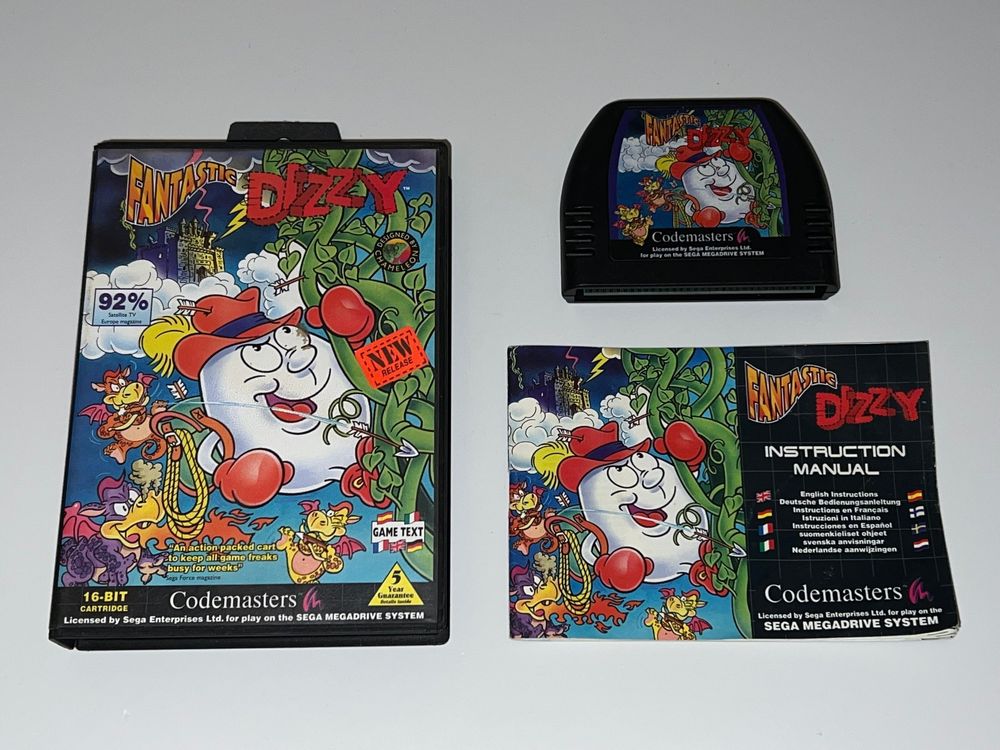 Sega Mega Drive Spiel - Fantastic Dizzy (OVP) (Gebraucht) in Zürich für ...