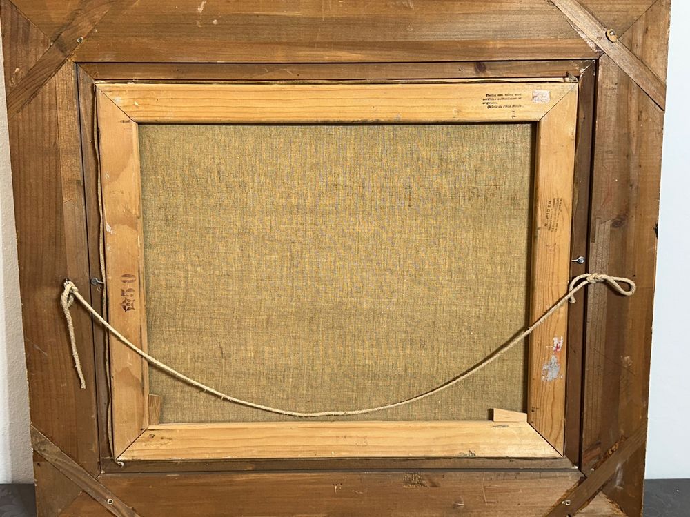 Walter MAFLI (1915-2017) Peinture sur toile signée | Kaufen auf Ricardo