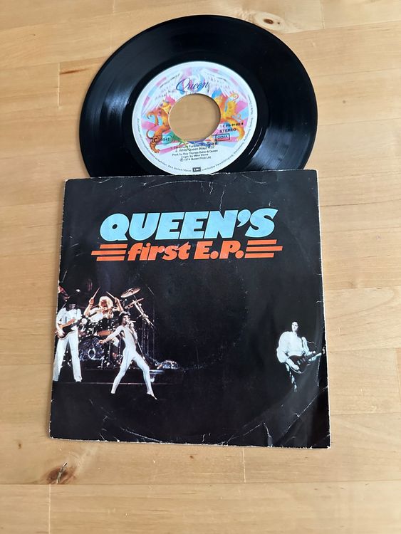 QUEEN rare Single First EP White queen FREDDIE MERCURY 7" (Gebraucht ...