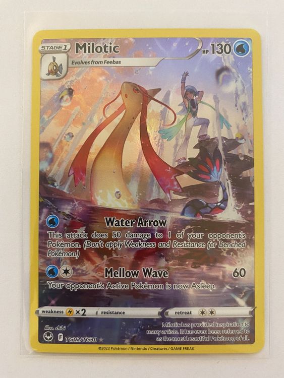 Pokemon Milotic TG02/TG30 Silver Tempest EN (Neu (gemäss Beschreibung ...